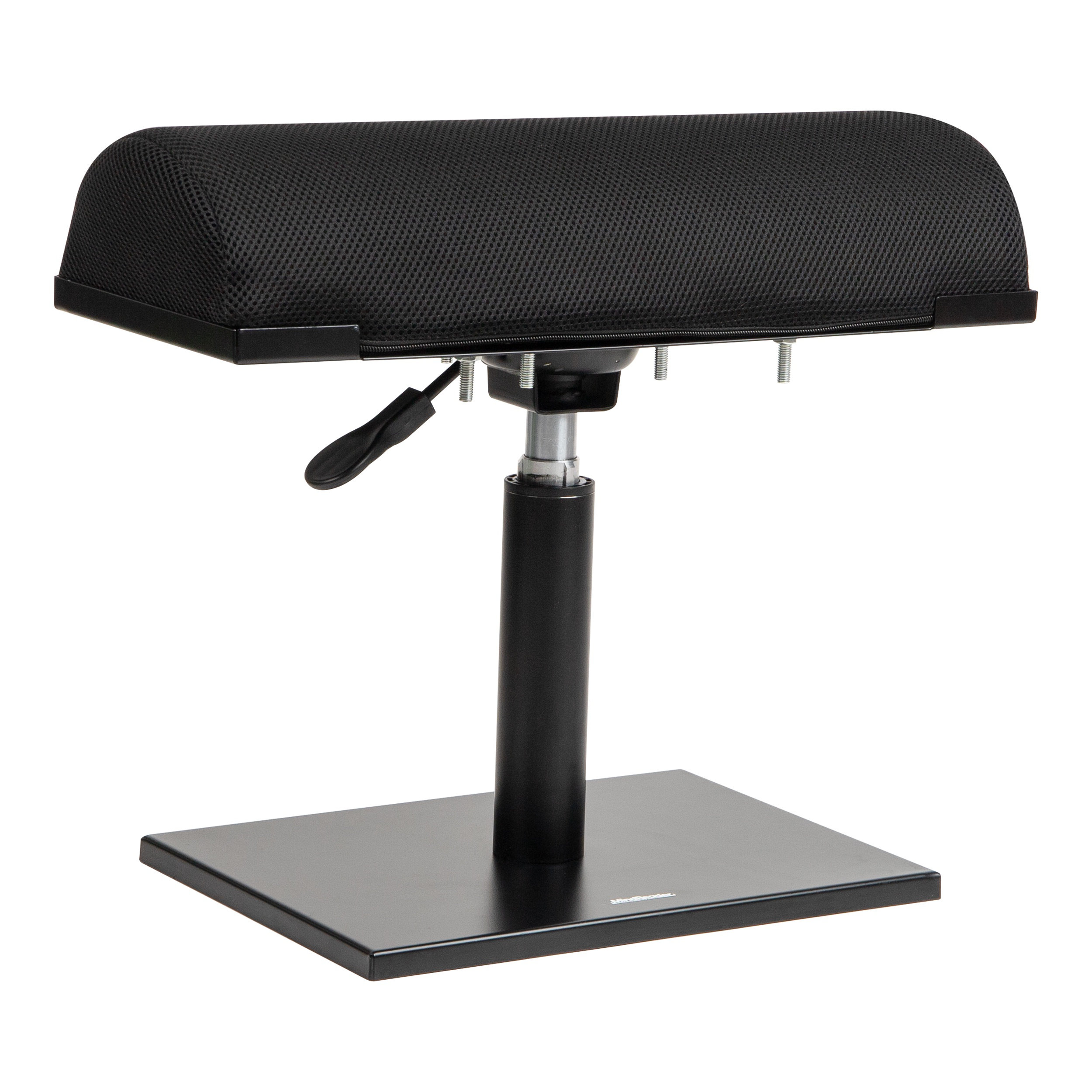 Mind Reader Foot Rest, Under Desk, Ergonomic, Hydraulic Height Adjustable, Ottoman, Office, Foam ...